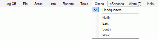 Open Dental Software - Main Menu