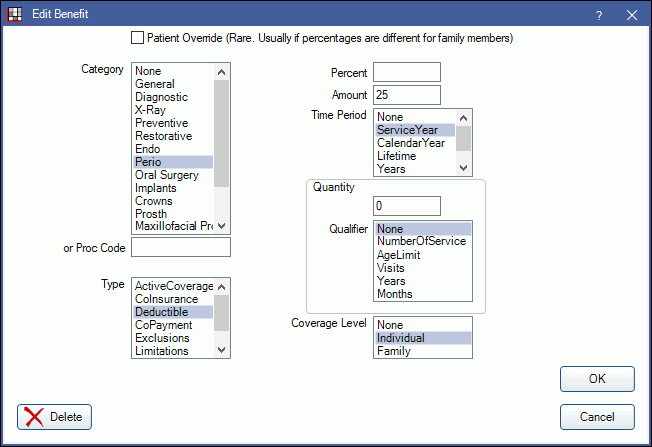 Open Dental Software - Other Benefits