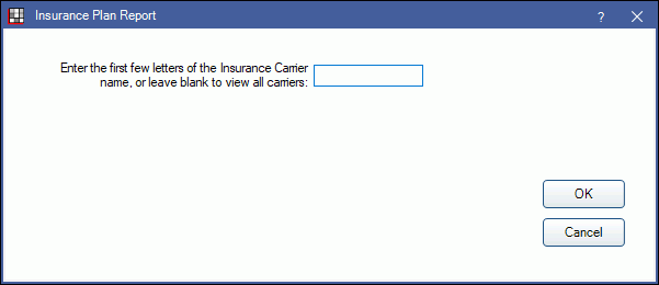 Open Dental Software - Insurance Plans Report