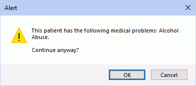 Open Dental Software - Rx / Prescription Alert