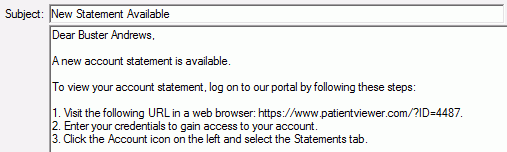 Open Dental Software - Statement Window